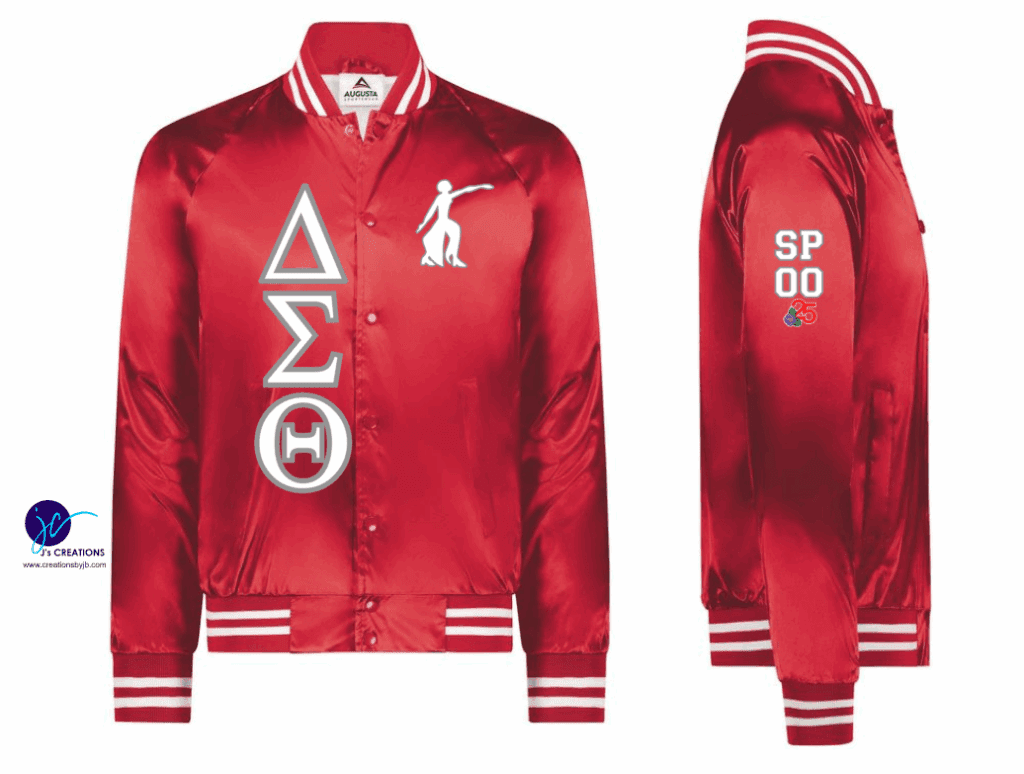 Legacy Satin Line Jacket – Custom Sorority Anniversary & Reunion Jacket ...